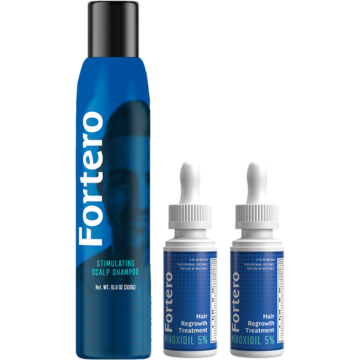 Fortero Carbonic Acid Shampoo (Large size) & 2 Free Minoxidil – Fortero ...